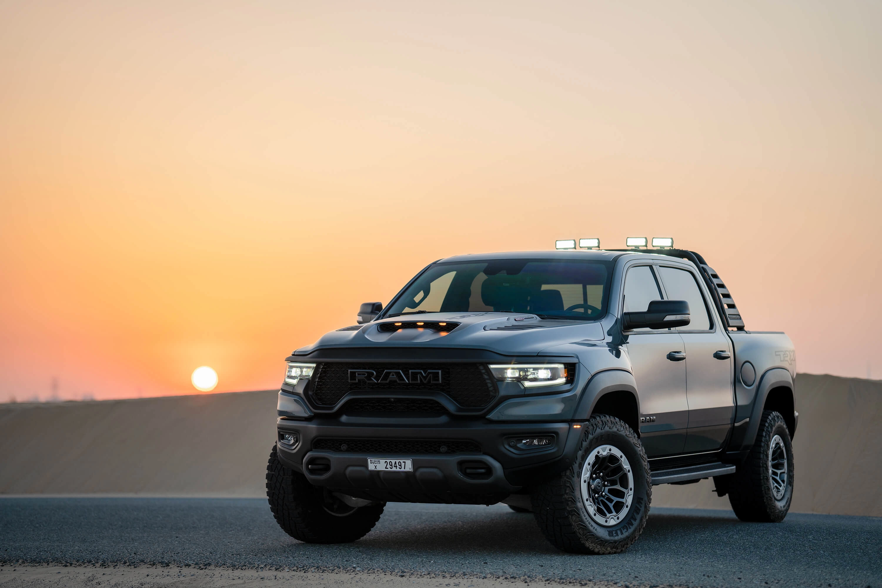 Rent Dodge Ram TRX Grey In Dubai SUV Octane Rent